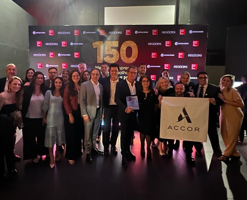 Accor é premiada pela 25ª vez no Great Place to Work Brasil - Guia GPHR